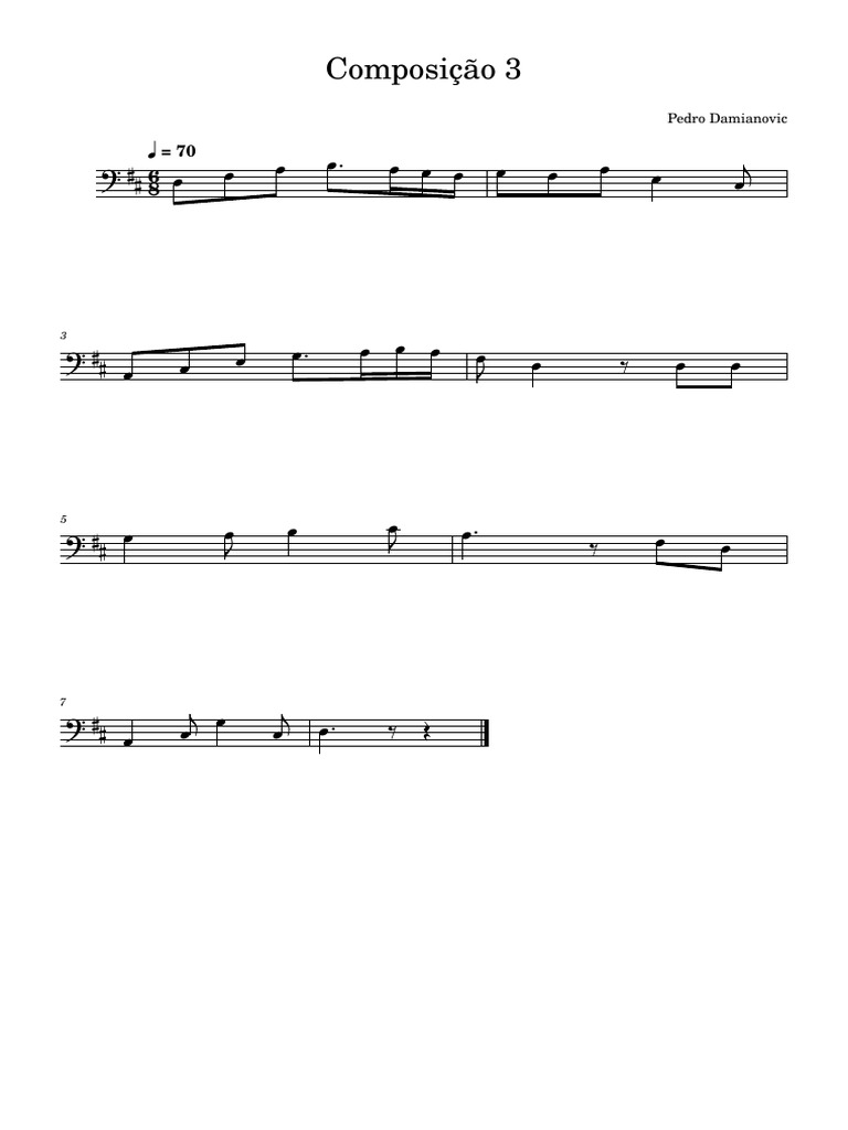 Composição 3 | PDF