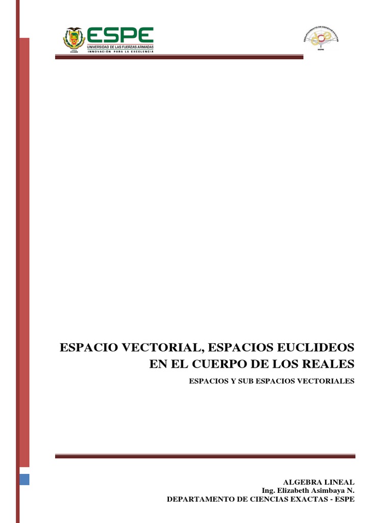 Clase - 12 - Espacio Vectorial, Suma, Multiplicación Vectorial | PDF | Espacio vectorial ...