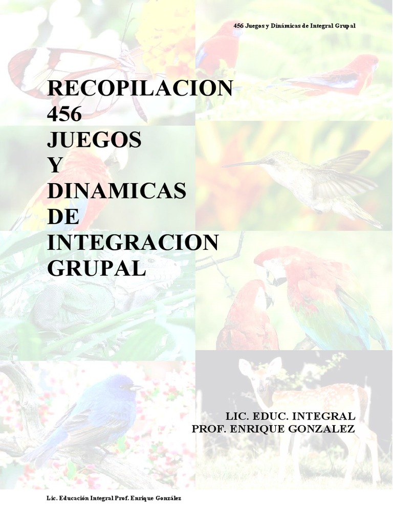 500 Dinámicas de Integracion Grupal | PDF