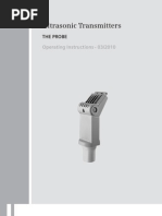 7ML5221 Ultrasonic Probe LU Manual | PDF | Cable | Electrical Wiring