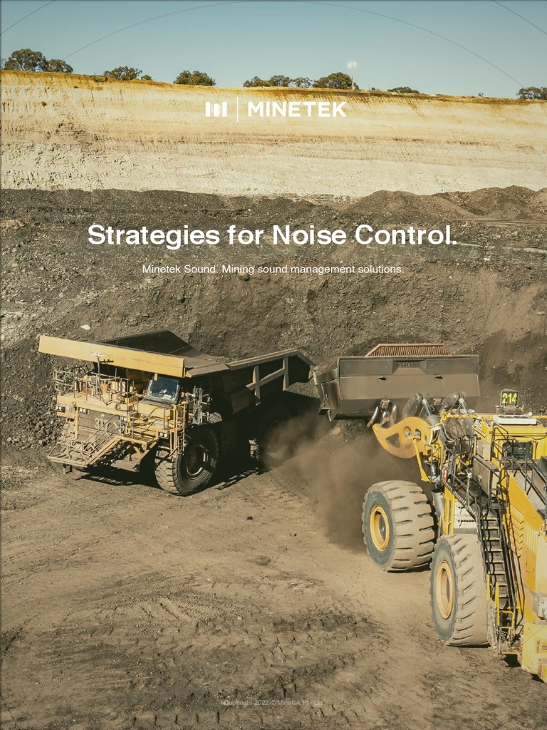 Strategies For Noise Control: Mining Sound Management Solutions | PDF ...