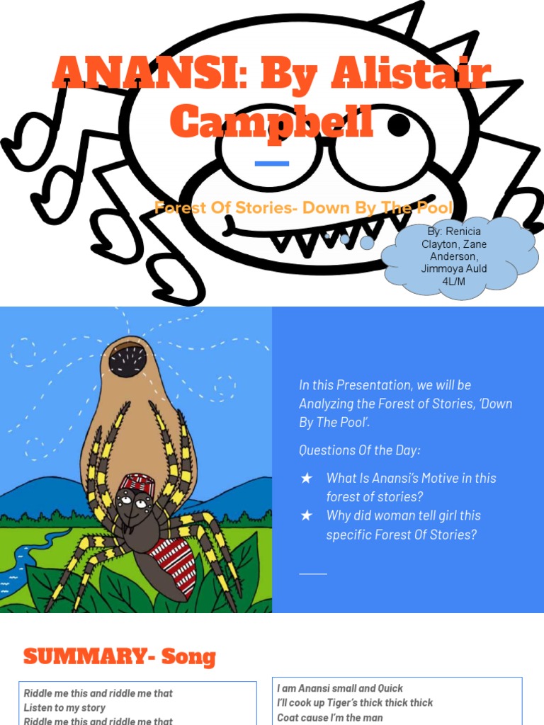 ANANSI - by Alistair Campbell | Download Free PDF | Anansi | Deception