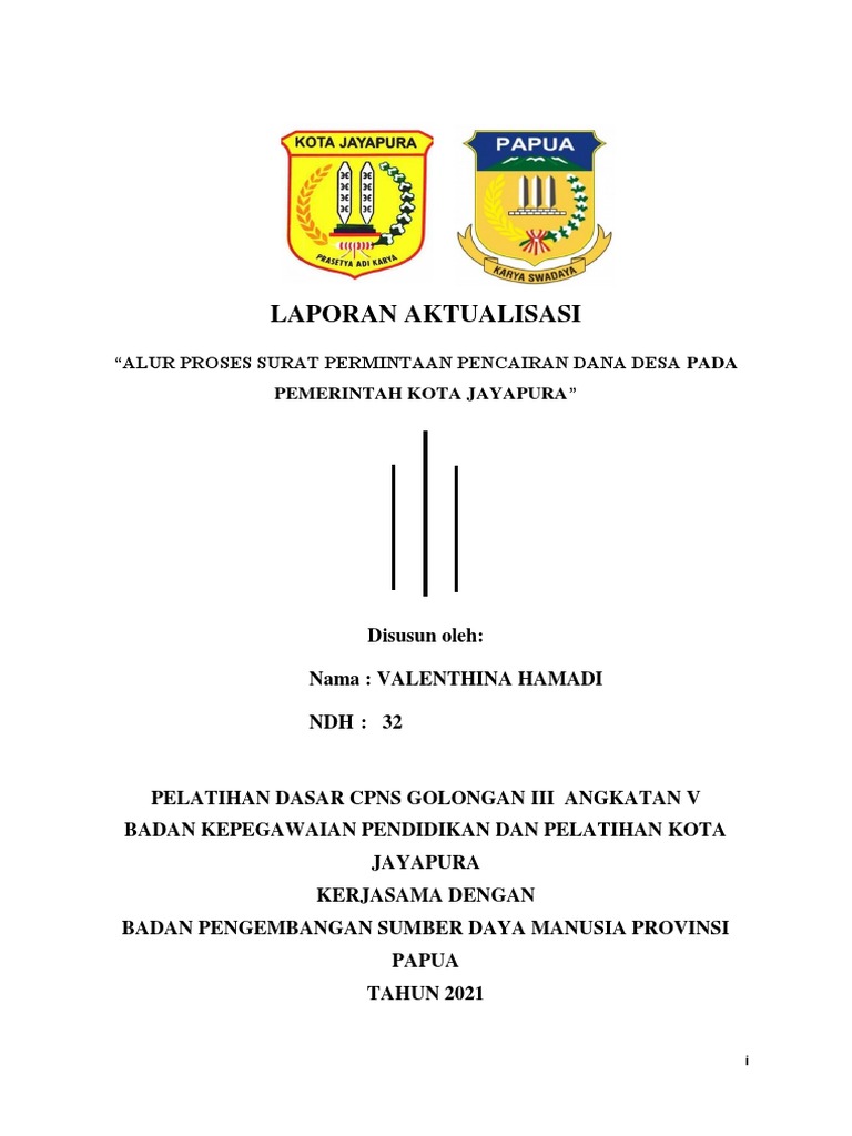 Valenthina Hamadi (Laporan Aktualisasi) | PDF