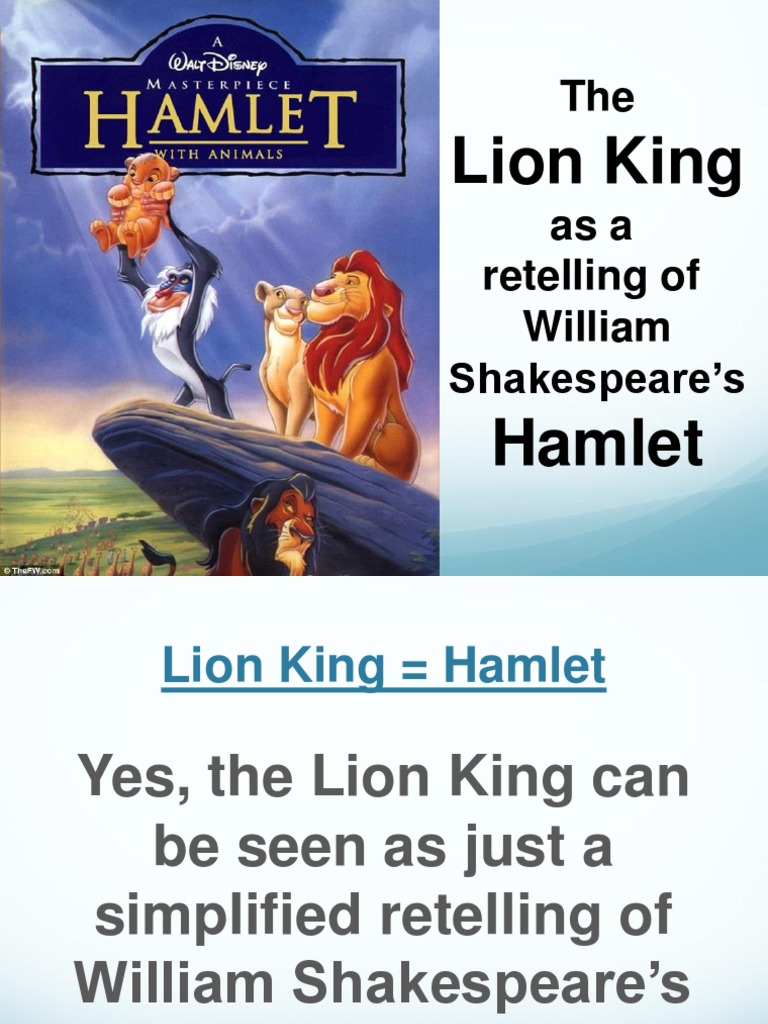 Hamlet Lion King Somerset Academy | PDF | Hamlet | Plays Based On ...