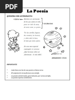 Se Mató Un Tomate (Poesia) | PDF