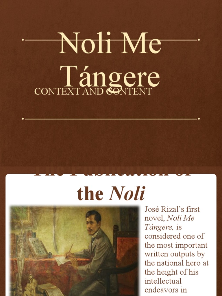 Chapter 9 Noli Me Tangere | PDF