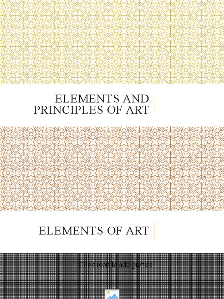 Elements and Priciples of The Arts | PDF | Composition (Visual Arts) | Color