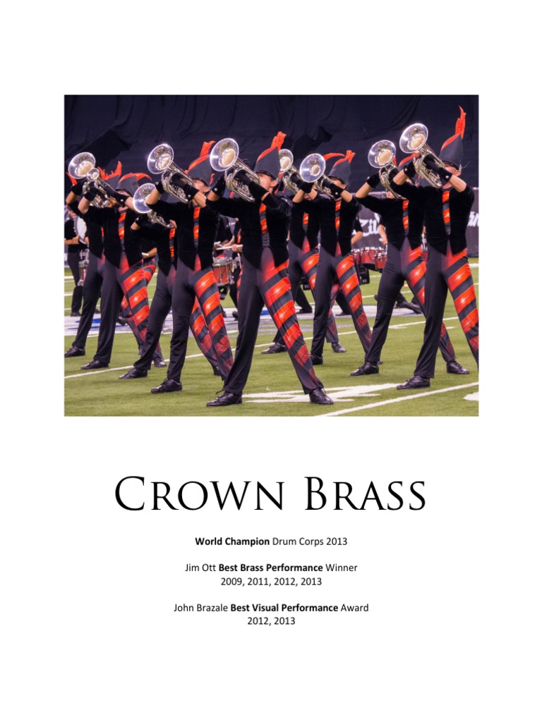 Carolina Crown Brass Audition Guide | PDF | Chord (Music) | Interval ...