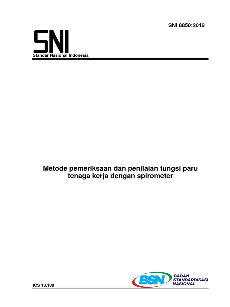 SNI 8850-2019 Fungsiparu - 220927 - 083045 | PDF