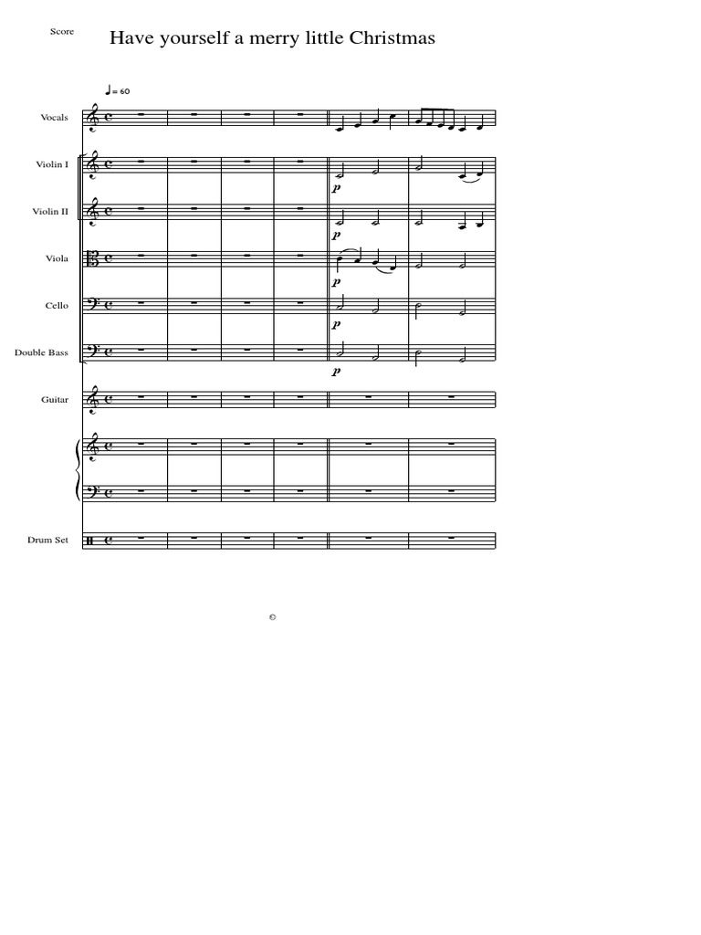 Have Yourself A Merry Little Xmas | PDF
