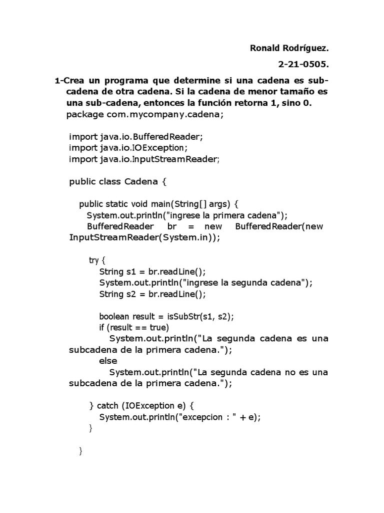 Ejercicios en Java-2022 - 2 | PDF | Estructura de datos de matriz | Algoritmos y Estructuras de ...