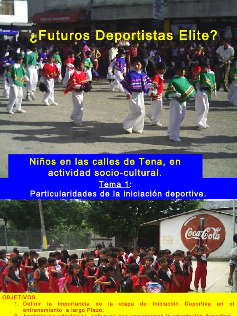 Iniciación Primera Unidad | PDF | Deportes | Aprendizaje