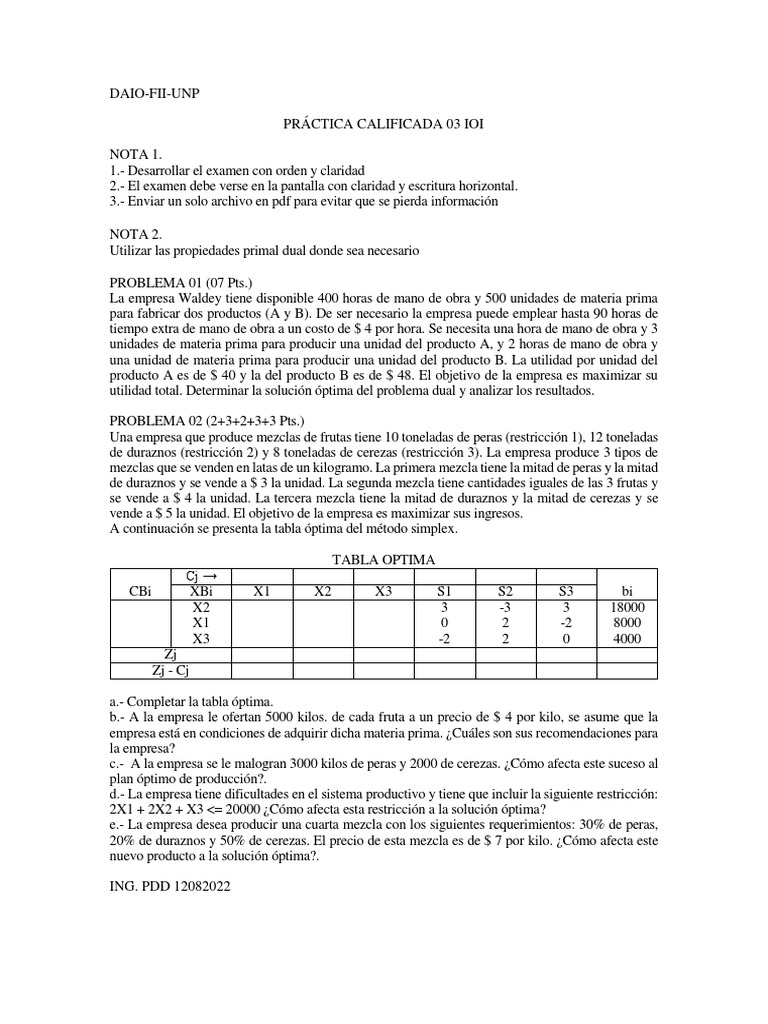 PC3 Preguntas | PDF | Economias