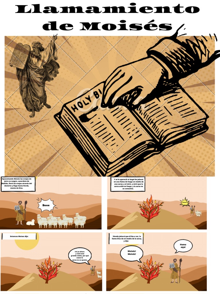 Llamamiento de Moisés | PDF | Moisés | Libros del Antiguo Testamento