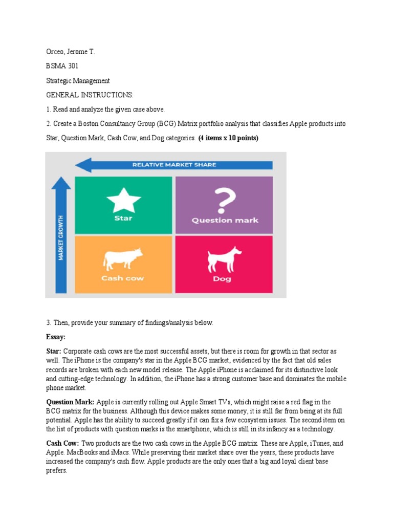 07 Activity 1 Arg Pdf Apple Inc Market Economics