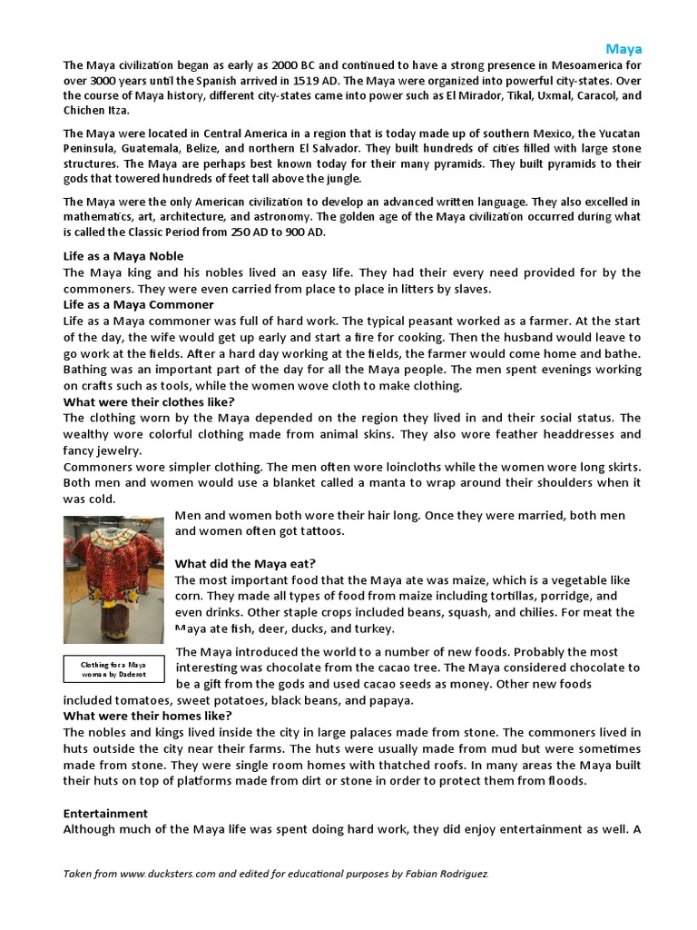 Maya and Inca Civilization Overview | PDF | Maya Civilization | Inca Empire
