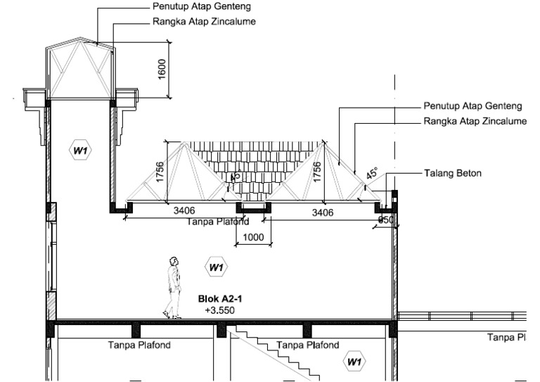 Detail Atap A2 | PDF