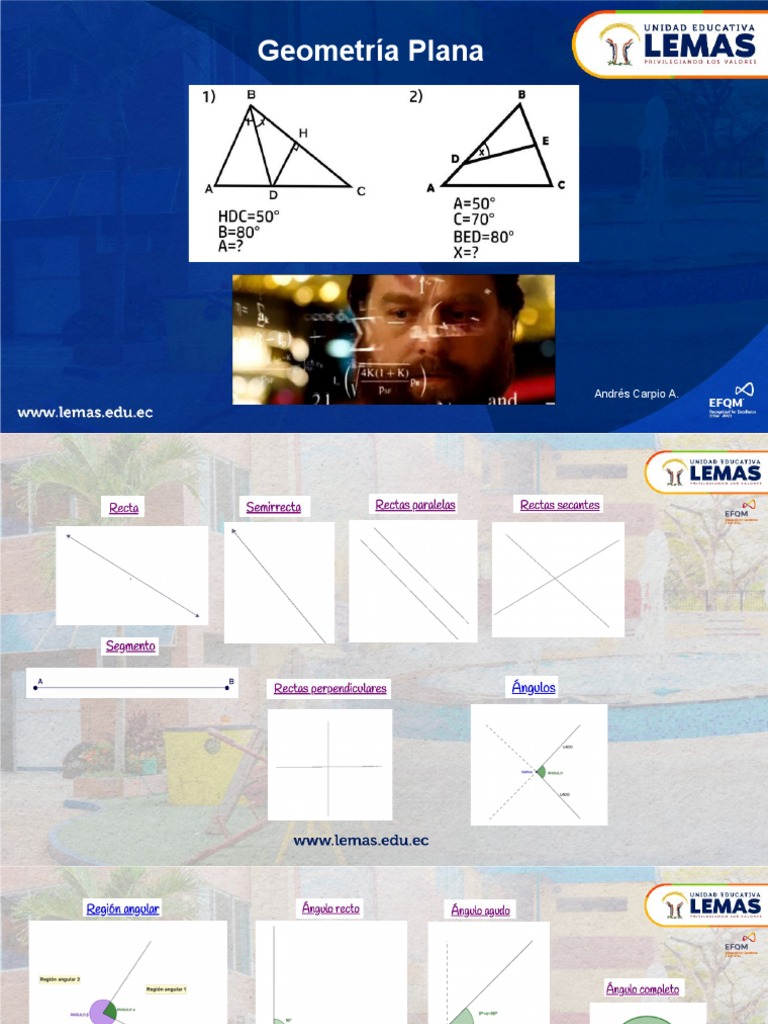 Geometría Plana | PDF