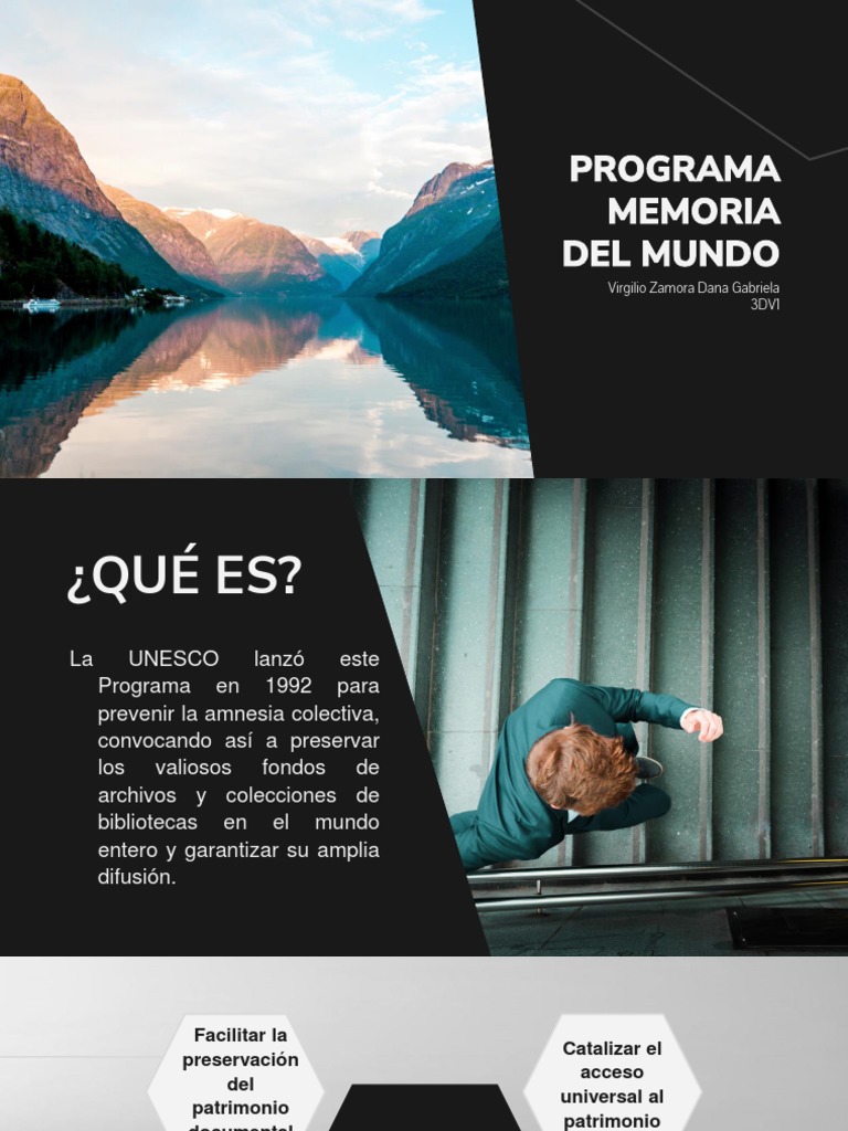 Programa Memoria del Mundo UNESCO | PDF