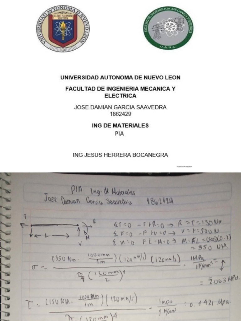 Pia ING de Materiales | PDF