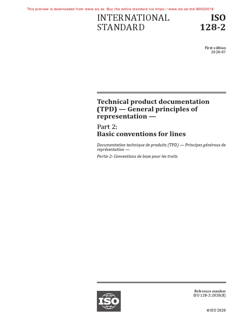 Iso 128 2 2020 en PDF | PDF