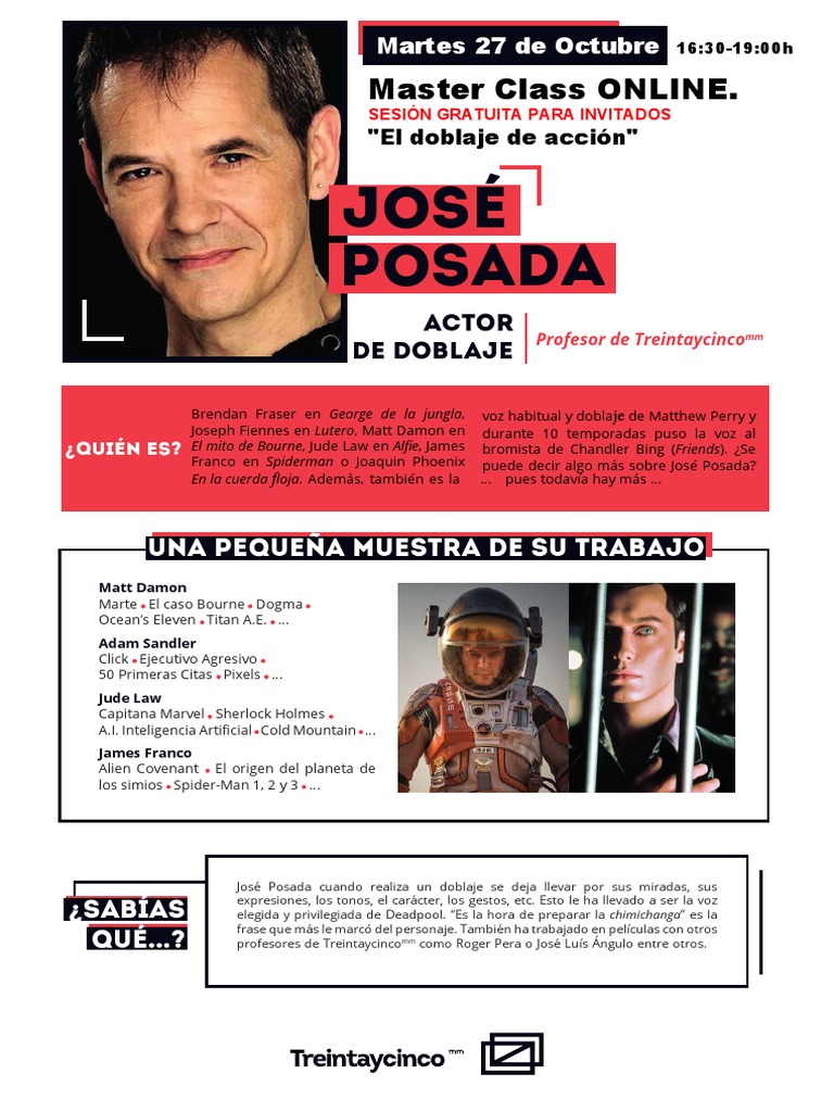 Masterclass Jose Posada | PDF