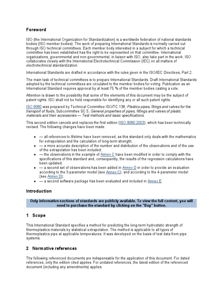 Hdpe Formulas | PDF | International Organization For Standardization ...