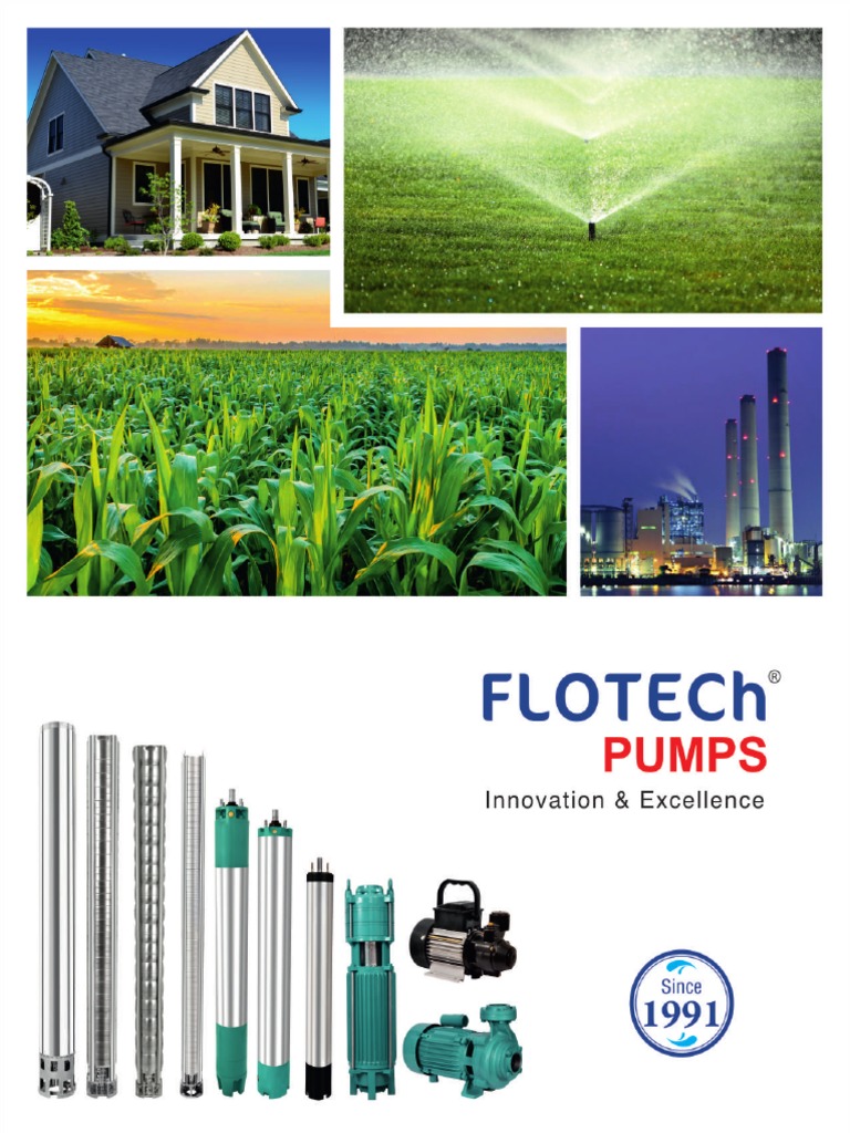 International Ebrohure of Flotech Submersible Pumpset | PDF