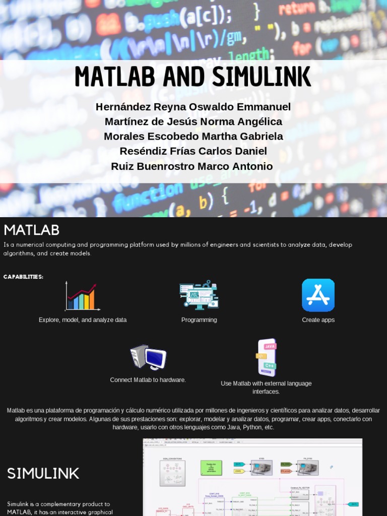 Matlab & Simulink | PDF | Matlab | Informática