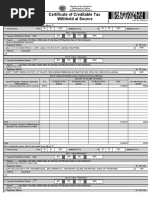Bir Form 2307 | PDF | Value Added Tax | Corporate Tax