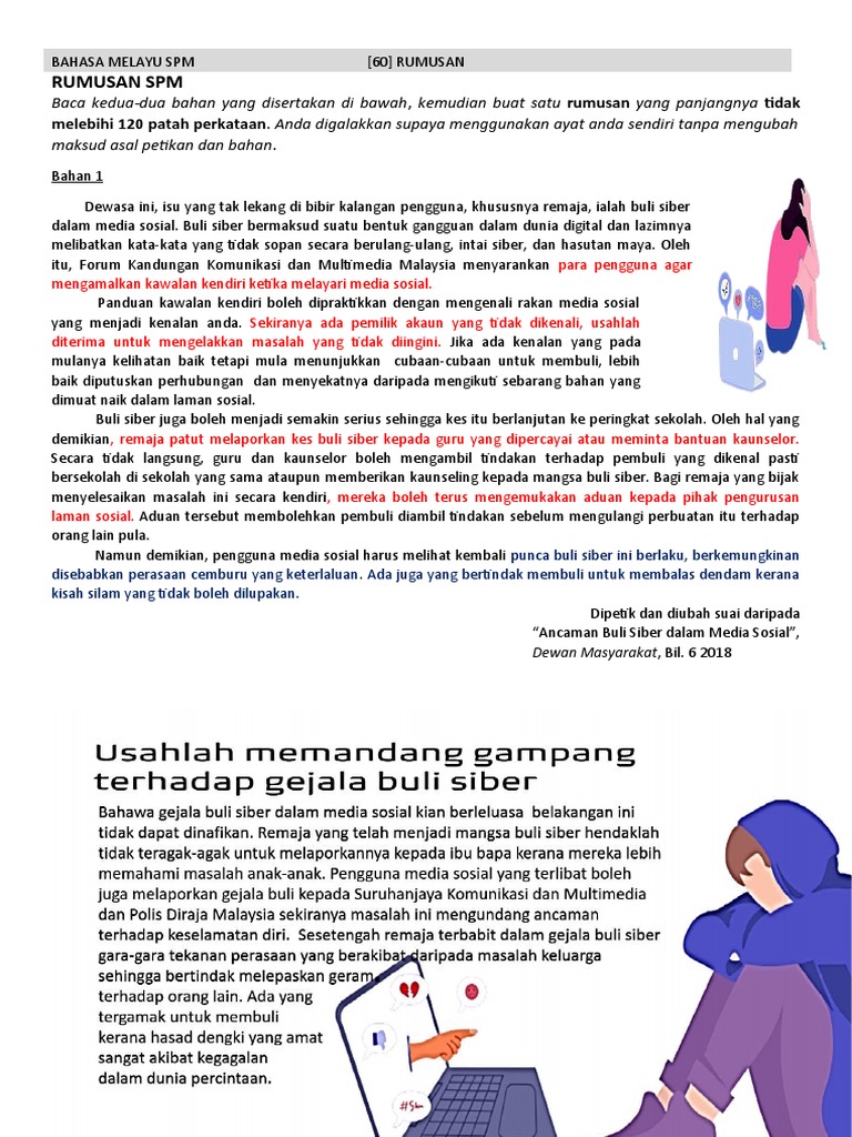 Mengatasi Buli Siber di Media Sosial | PDF