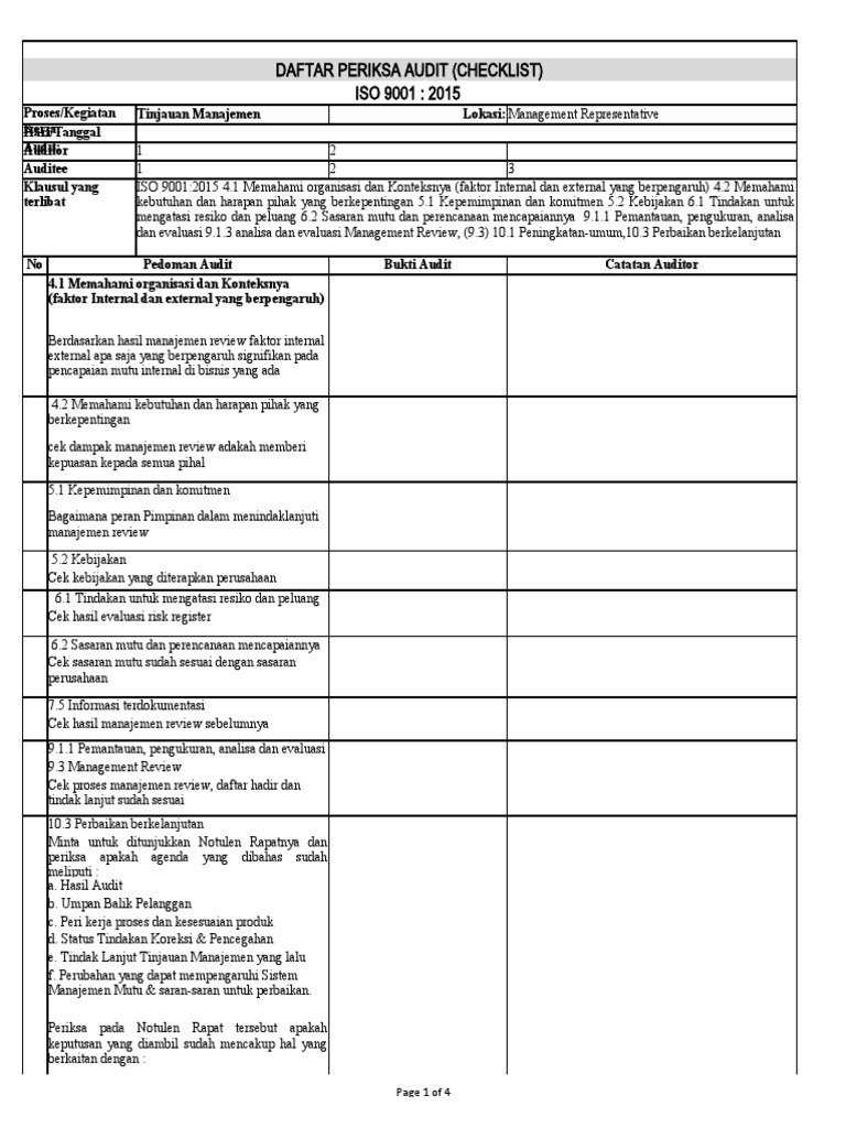 Documen Control (QMS) (ISO) | PDF