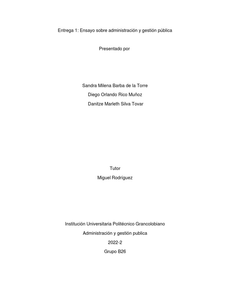 Entrega Final Escenario 7 | PDF | Economias