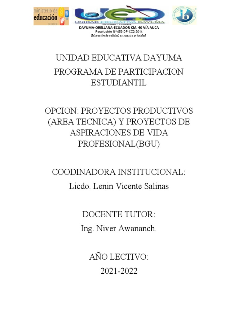 Informe Tde Tutor de Ppee | PDF | Inclusión (Educación)