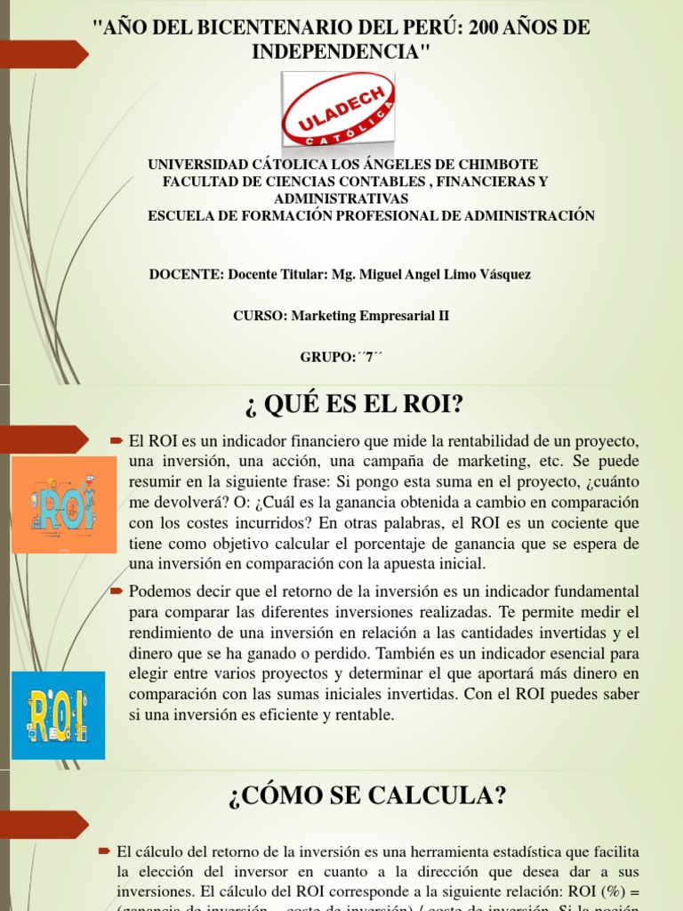 El Roi | PDF | Inversiones | Publicidad
