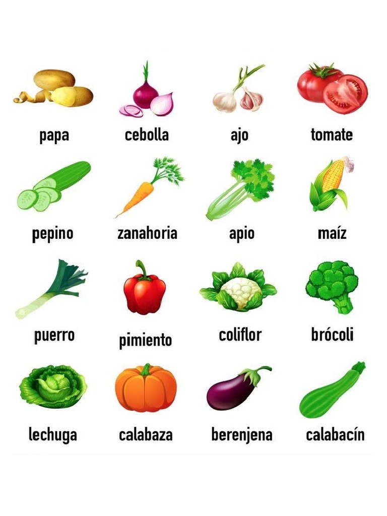 Frutas Y Verduras Pdf