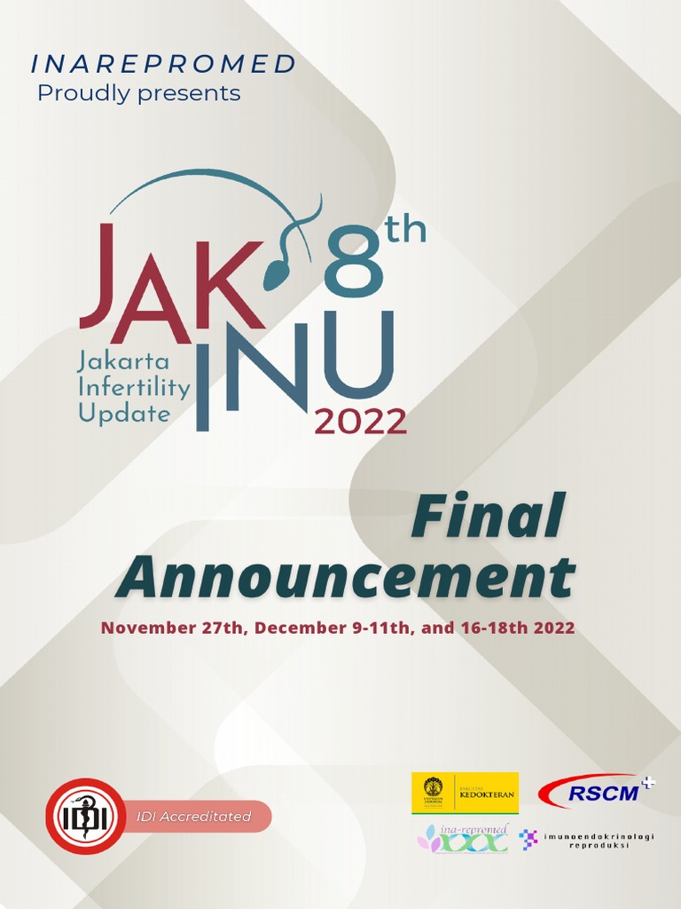 Booklet The 8th JAKINU Final Announcement - Rev2 | PDF