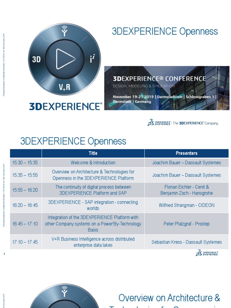 3dexperience Conference Bauer Dassault Systemes | PDF | Representational State Transfer ...