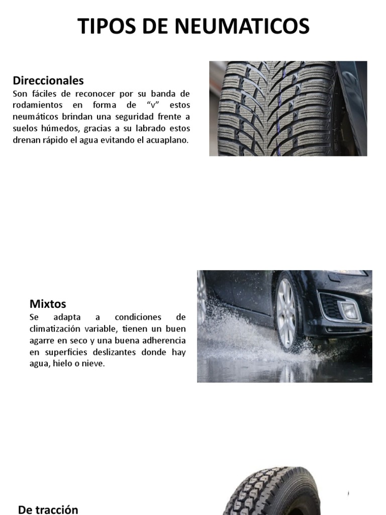 Tipos de Neumaticos | PDF