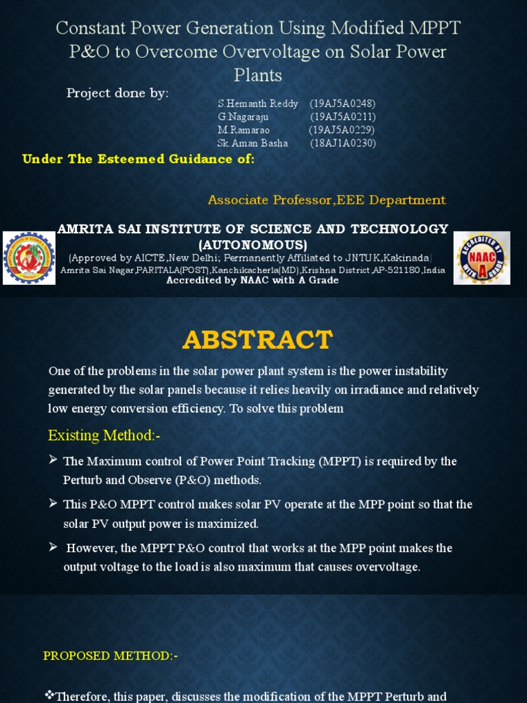 Final Project (Title) | PDF | Photovoltaics | Computer Engineering