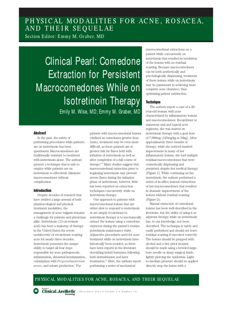 Jcad 4 11 20 | PDF | Scar | Dermatology