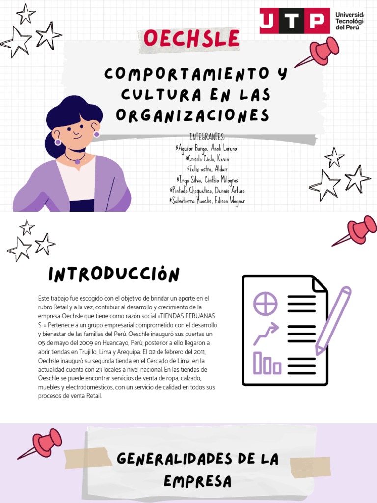 Comportamiento Organizacional en Oechsle | PDF | Perú | Business