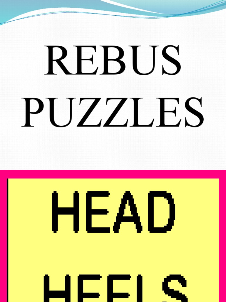 Rebus 1 | PDF