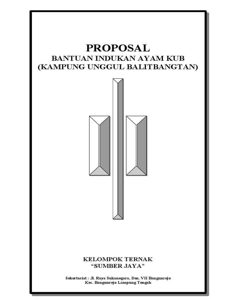 Proposal Indukan Kub Sumber Jaya | PDF