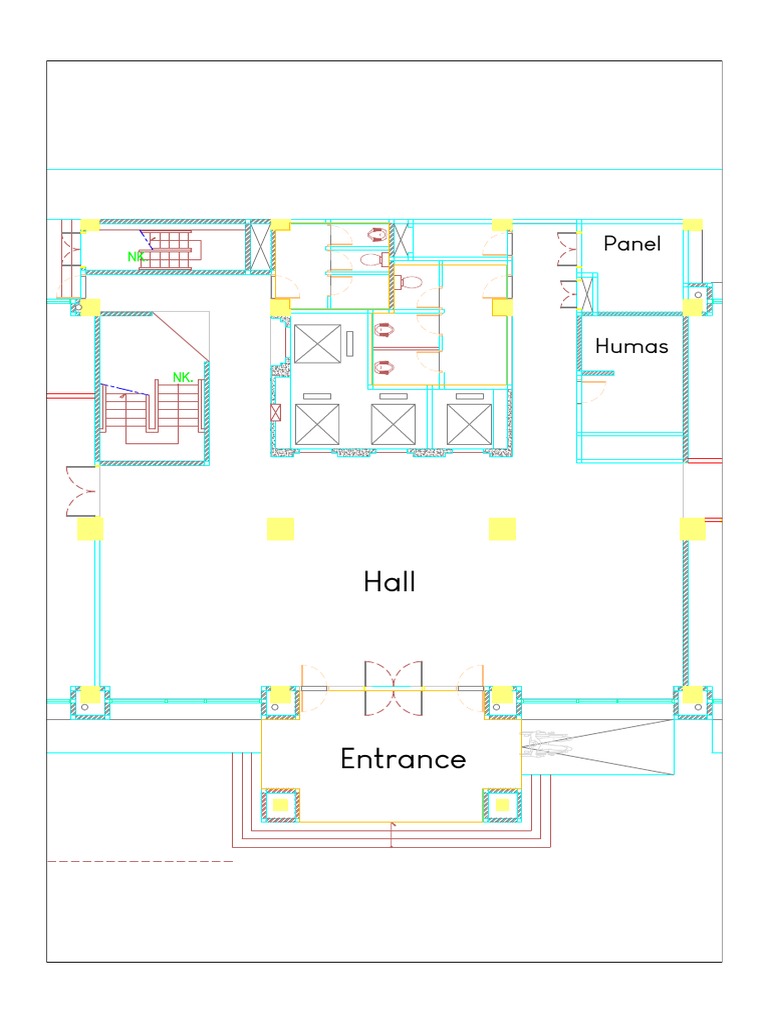 Denah Lobby Eksisting | PDF