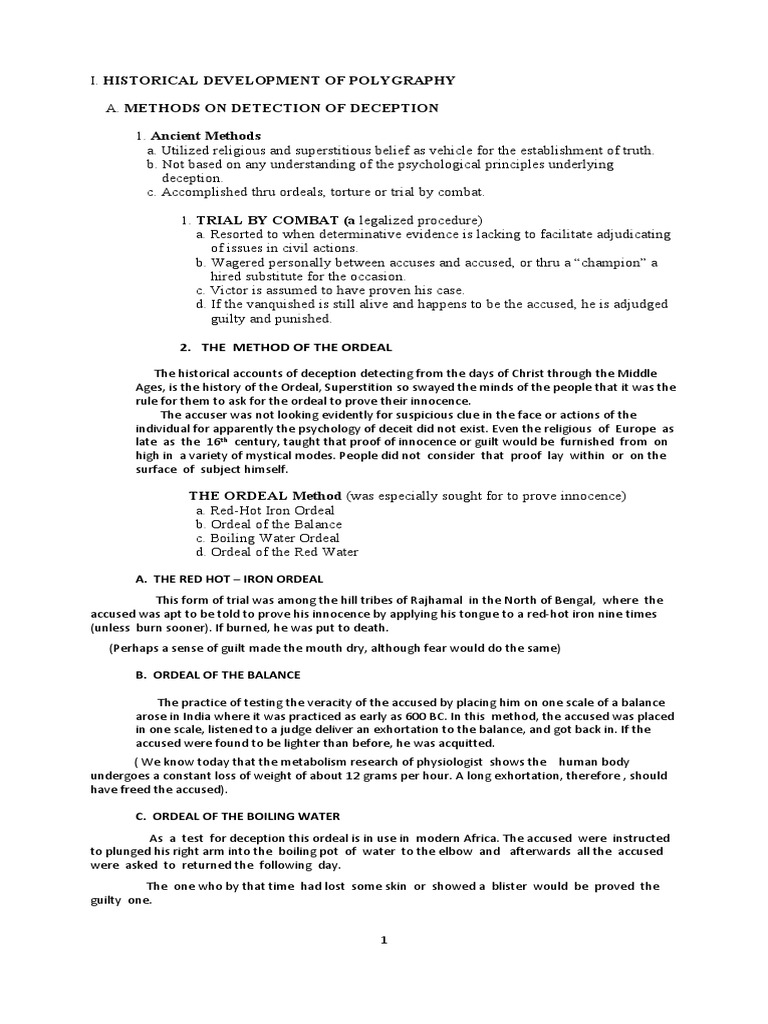 What Is Polygraph Manuscript 2018 Colm | PDF | Polygraph | Test ...