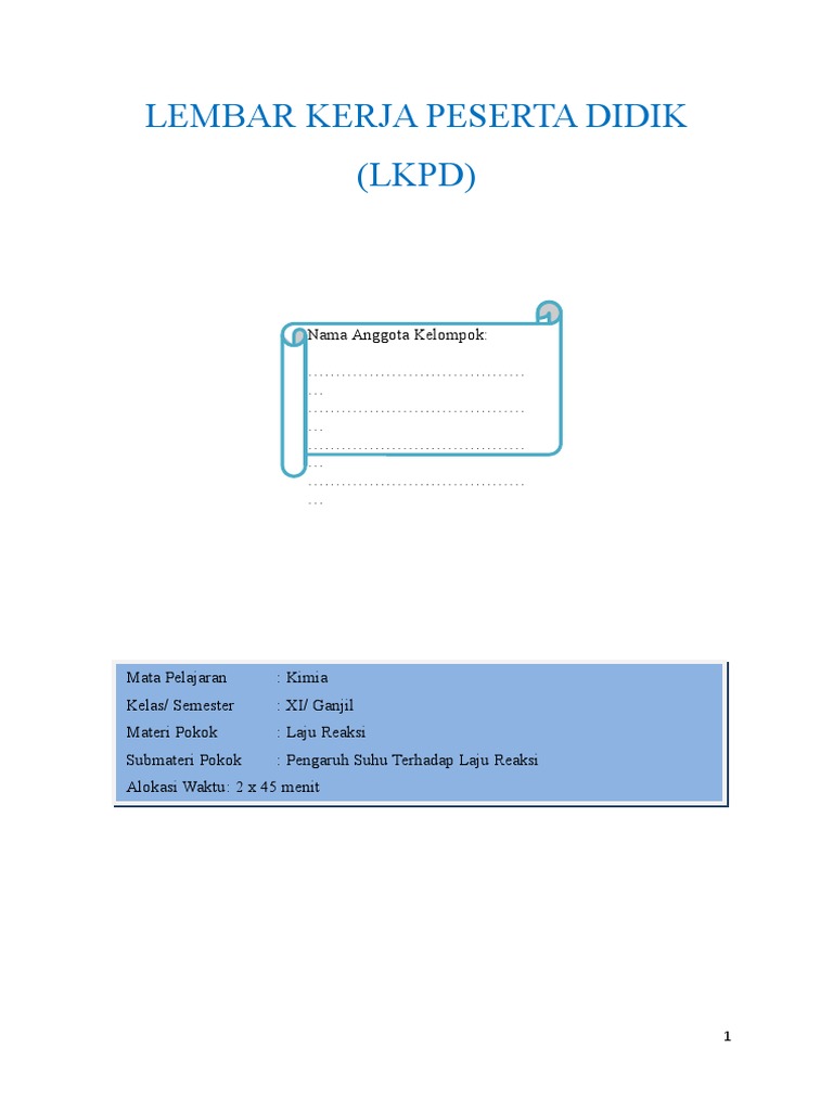 Lkpd Suhu Pdf