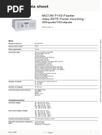 Product Data Sheet: Substation - S40 - Sepam Series 40 | PDF ...