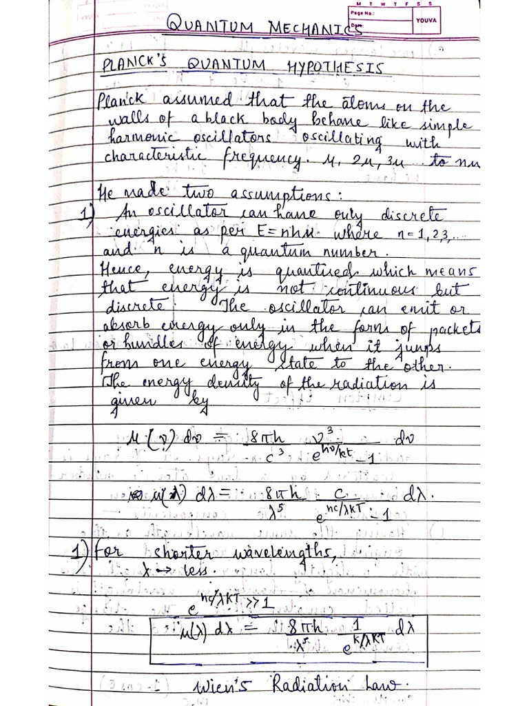 Physics Notes CAT2 | PDF