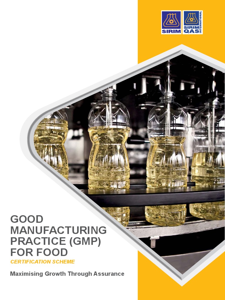 GMP Certification for Food Safety | PDF | Food Safety | Certification